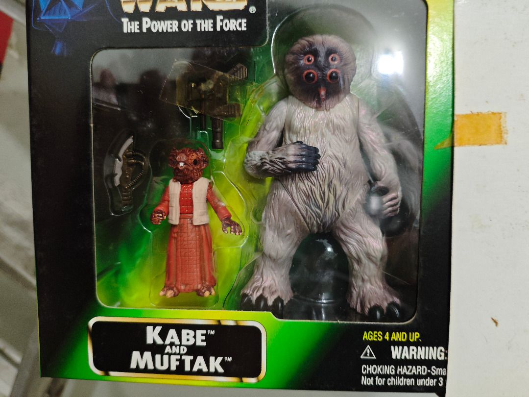 Star Wars Power Of The Force KABE and MUFTAK Cantina #84071 Mail Away ...