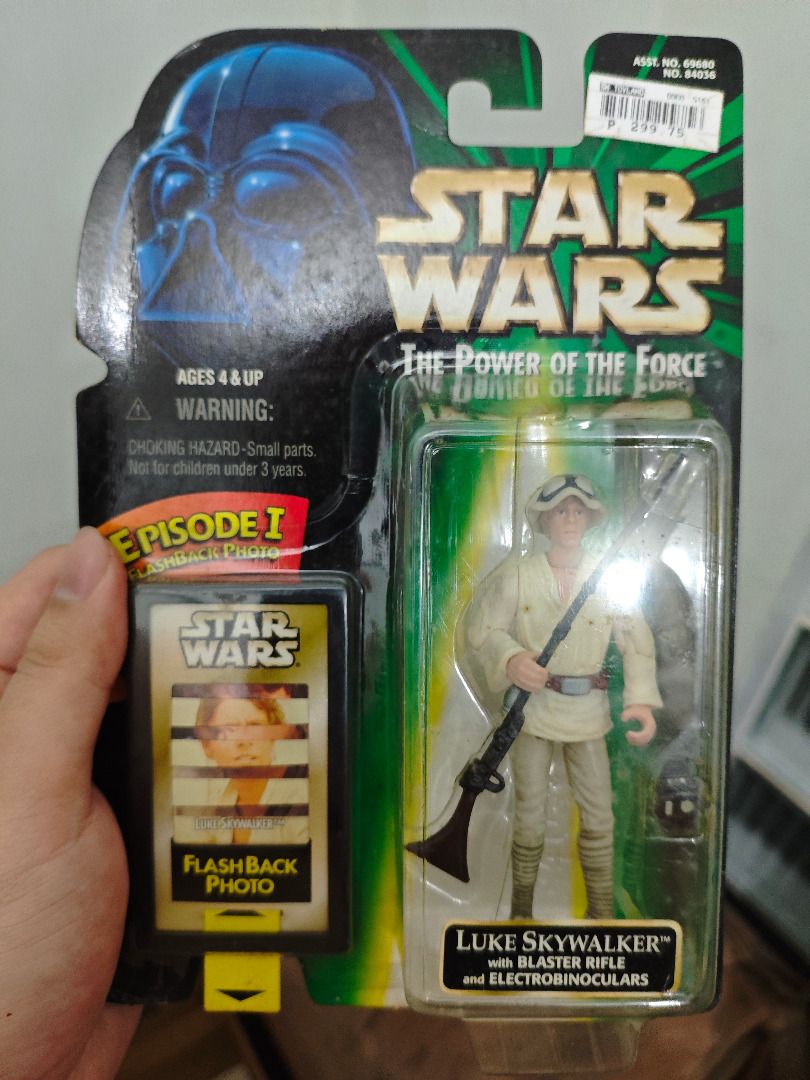 Star Wars Power Of The Force Luke Skywalker Blaster Rifle ...
