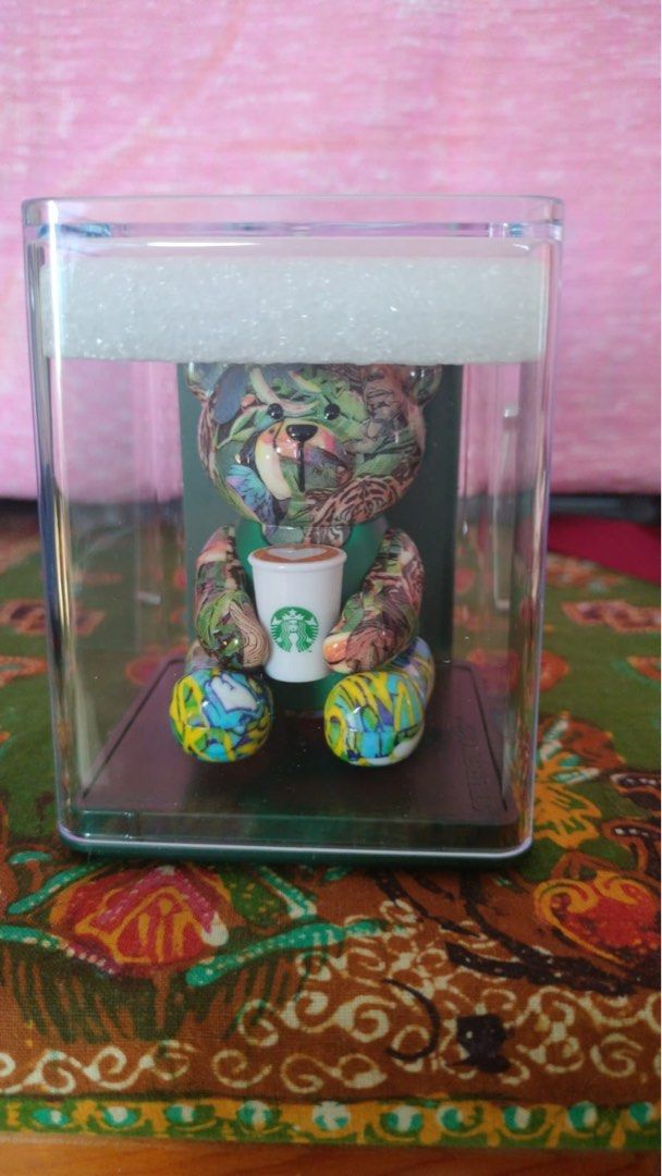 Starbucks mini bearista (Perlis & Guardian of sustainable coffee ...