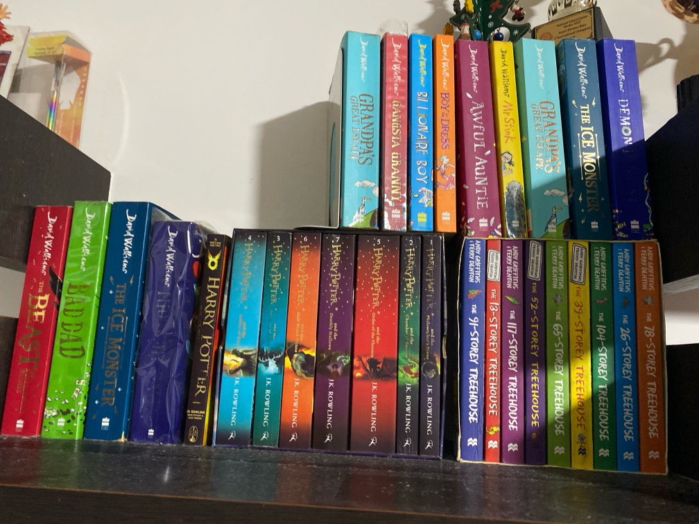 Story books can nego(david williams, harry potter, treehouse), Hobbies ...