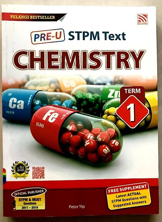 STPM F6 SCIENCE STREAM BOOKS (STPM CHEMISTRY TEXTBOOK SEM 1, PRE-U TEXT ...