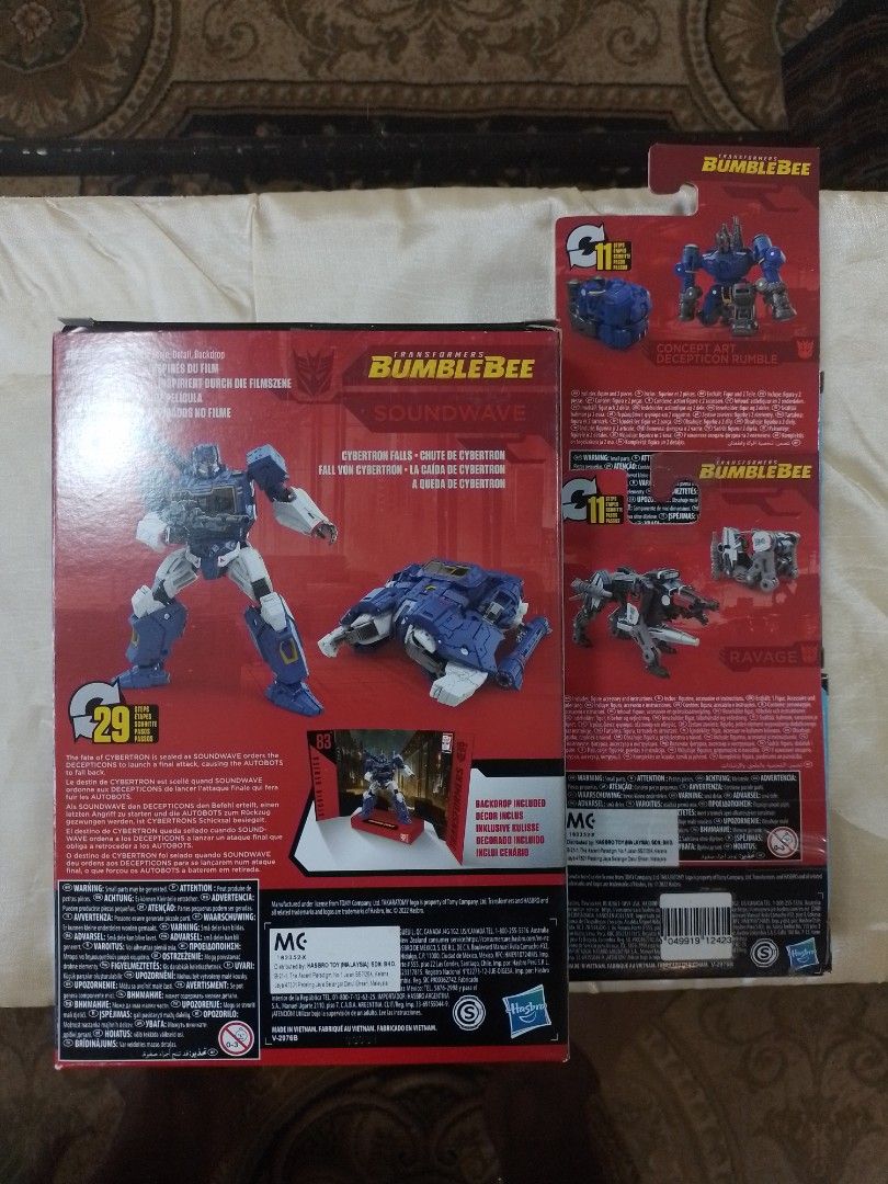 Studio Series Soundwave, Hobbies & Toys, Toys & Games on Carousell