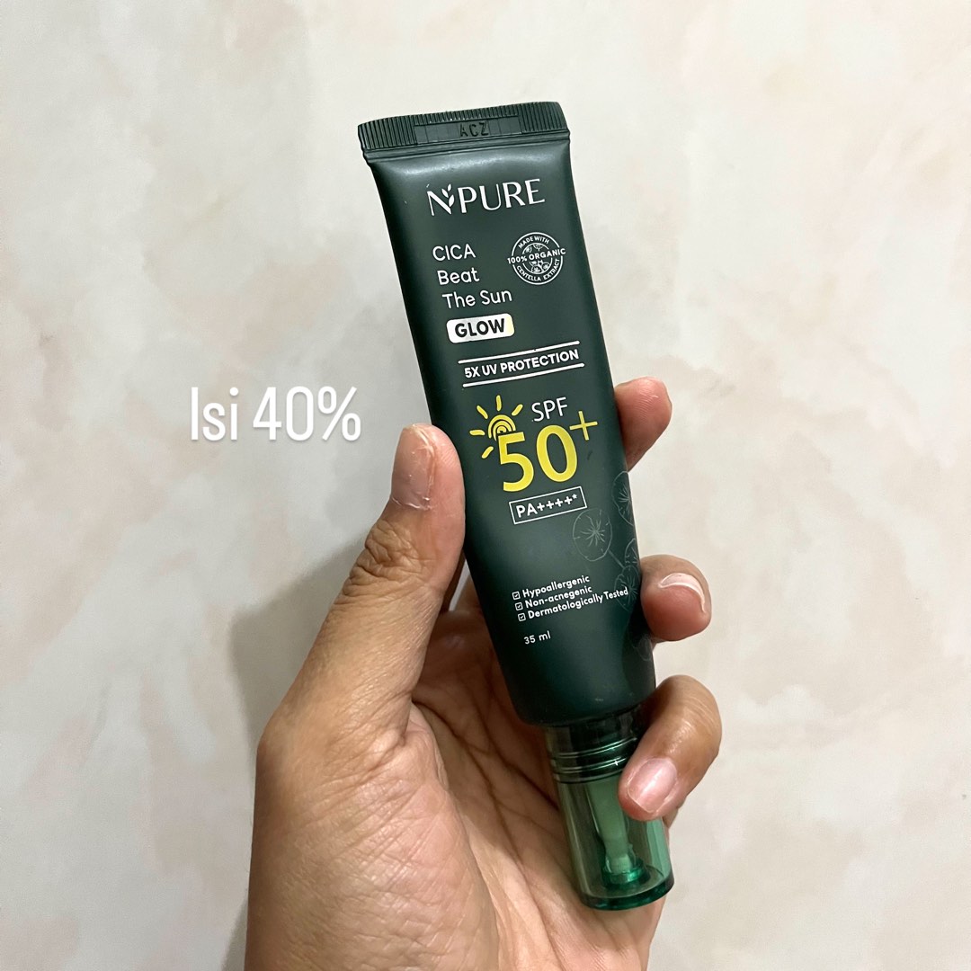 Sunscreen Npure (FREE MIN ORDER 100k), Kesehatan & Kecantikan, Kulit ...