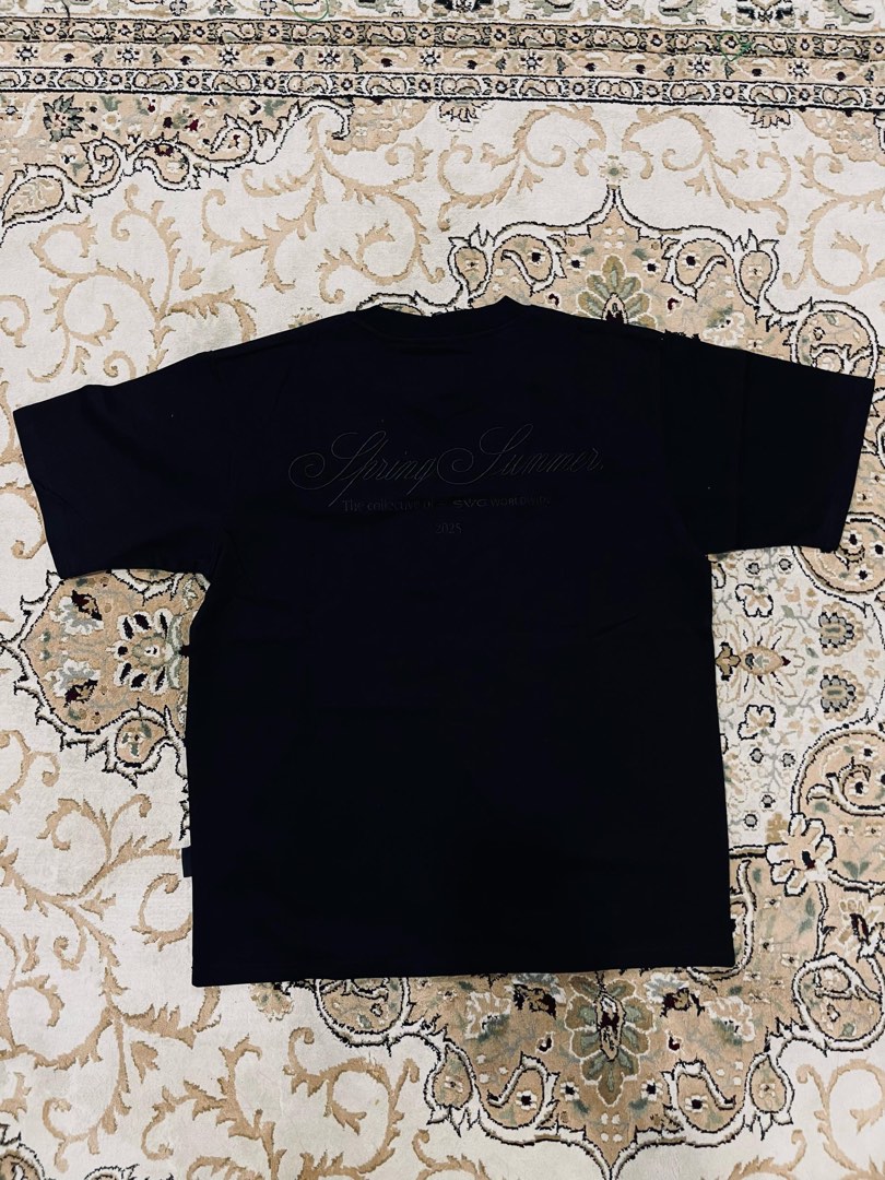 SVG CURSIVE TEE SS25, Men's Fashion, Activewear on Carousell