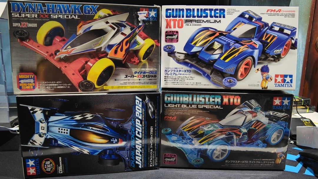 Tamiya Mini 4wd Kit, Hobbies & Toys, Toys & Games on Carousell