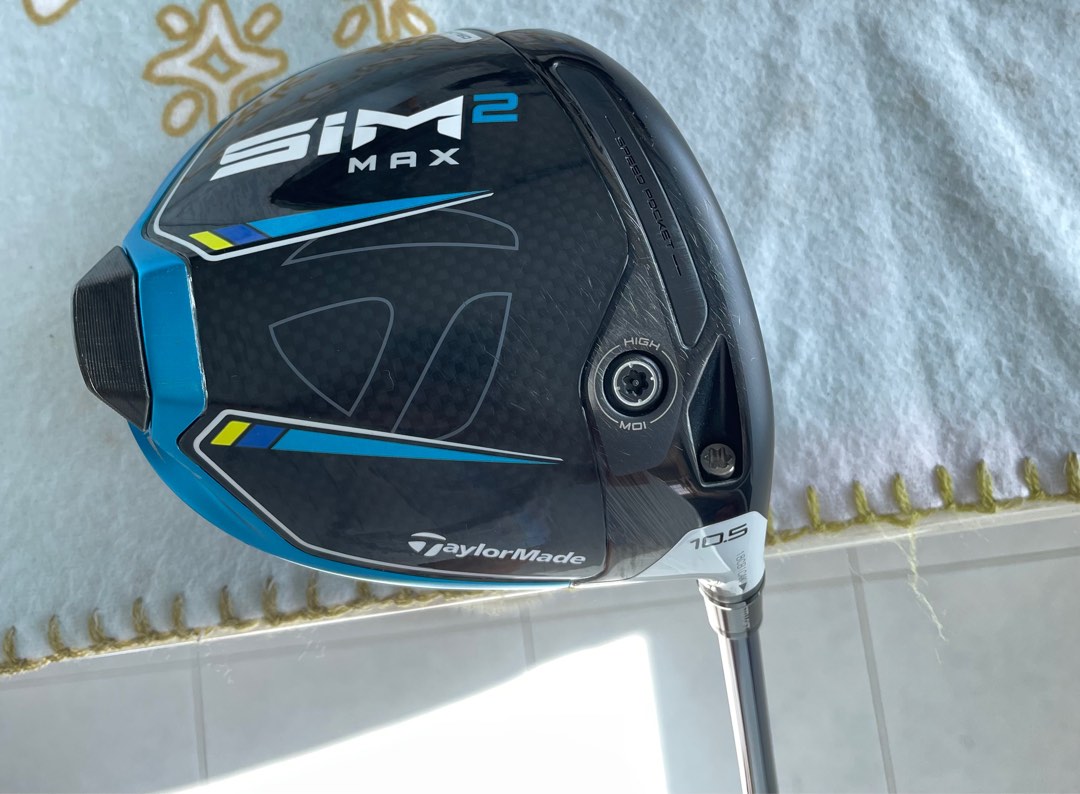 TaylorMade Sim 2 Max Driver, Sports Equipment, Sports & Games, Golf on ...