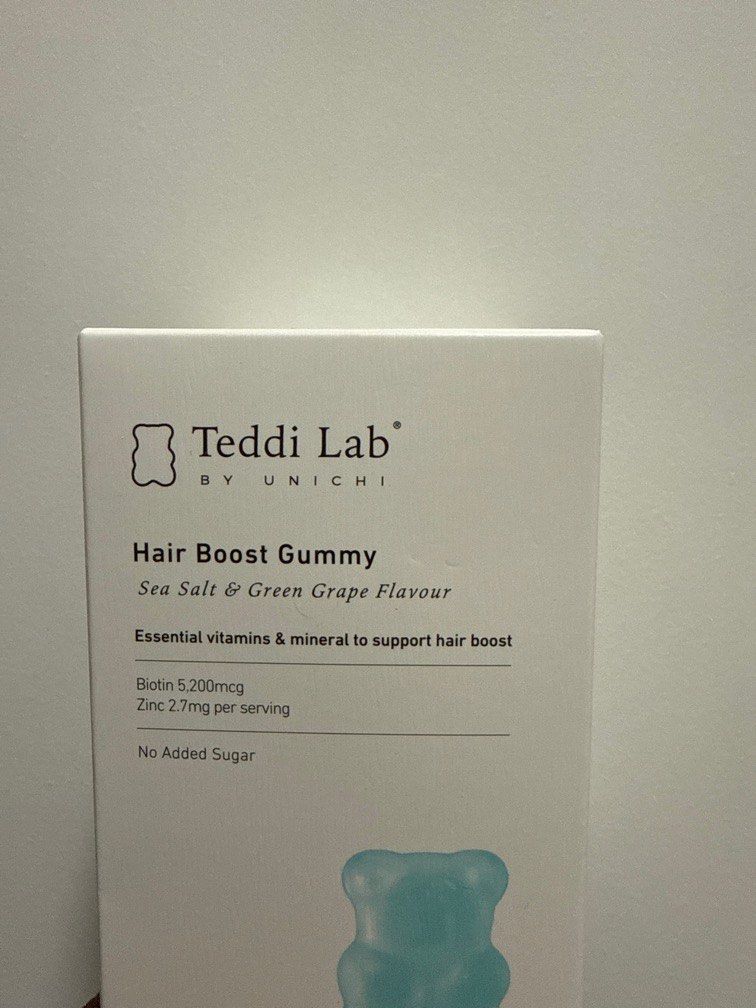 Teddi Lab Hair boost gummy, Health & Nutrition, Health Supplements ...