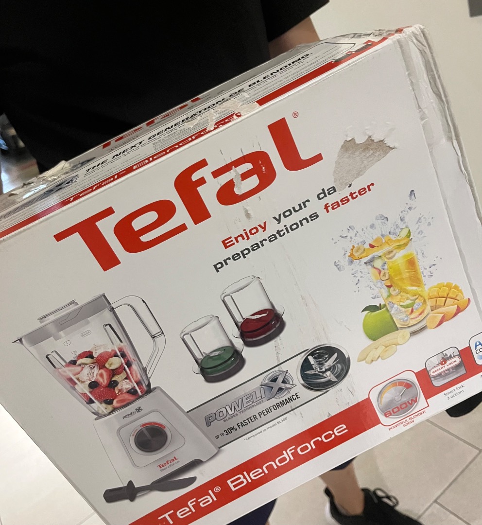 TEFAL Blendforce 2 Blender (with accessories) BL429165 (Blender/ Pengisar), TV & Home Appliances ...