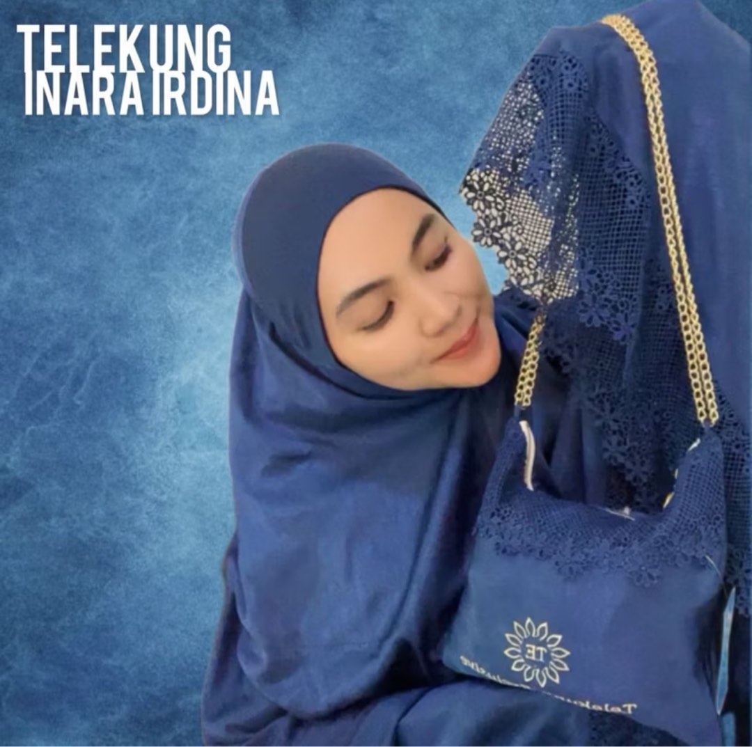 Telekung Solat, Women's Fashion, Muslimah Fashion, Prayer Sets on Carousell