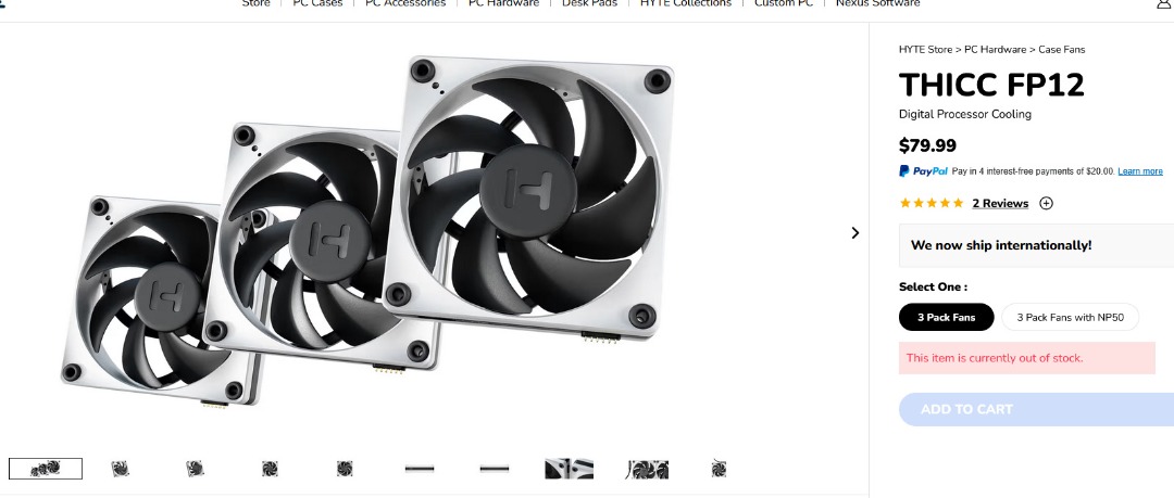 THICC FP12, Computers & Tech, Parts & Accessories, Computer Parts on ...