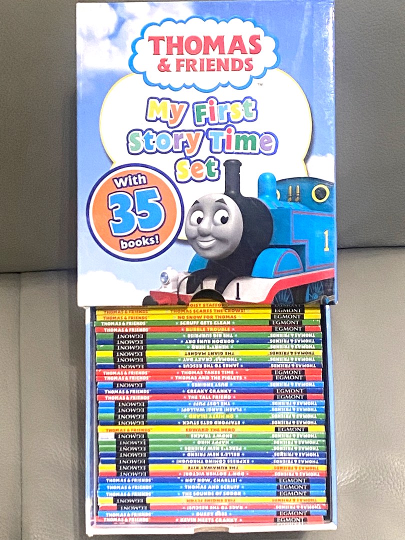 Thomas & friends my first story time set, 興趣及遊戲, 書本 & 文具, 兒童書籍 - Carousell