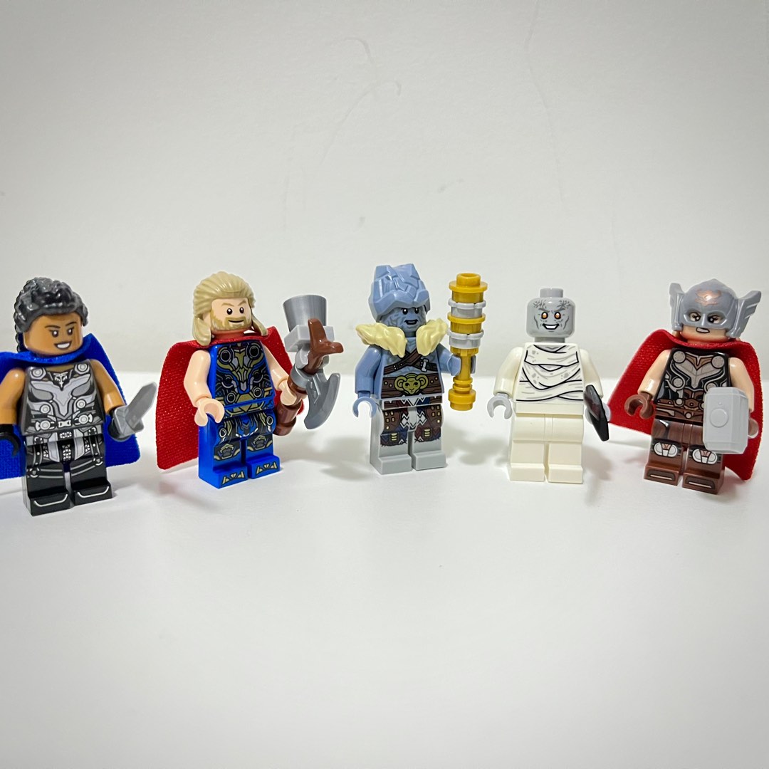 Thor LEGO Minifigures, Hobbies & Toys, Toys & Games on Carousell