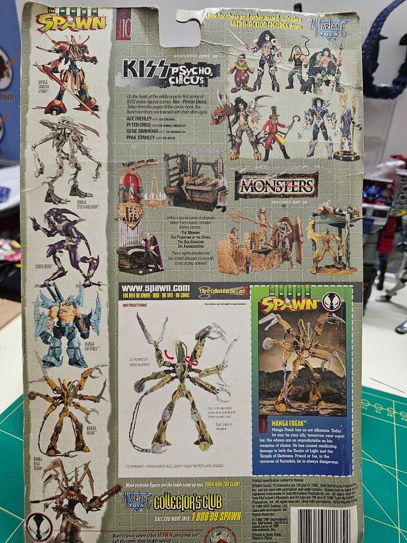 Todd Mcfarlane's Spawn Series 10 (Manga Spawn) - Manga Freak, Hobbies & Toys, Toys & Games on ...