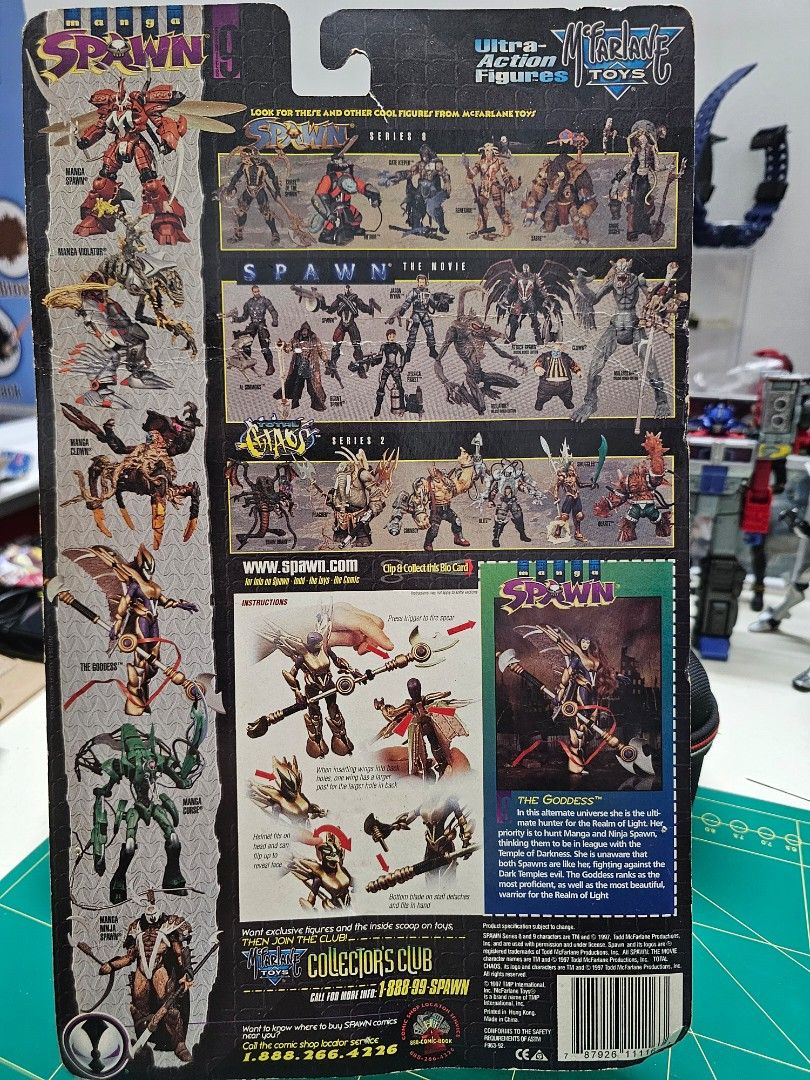 Todd Mcfarlane's Spawn Series 10 (Manga Spawn) - The Goddess, Hobbies ...