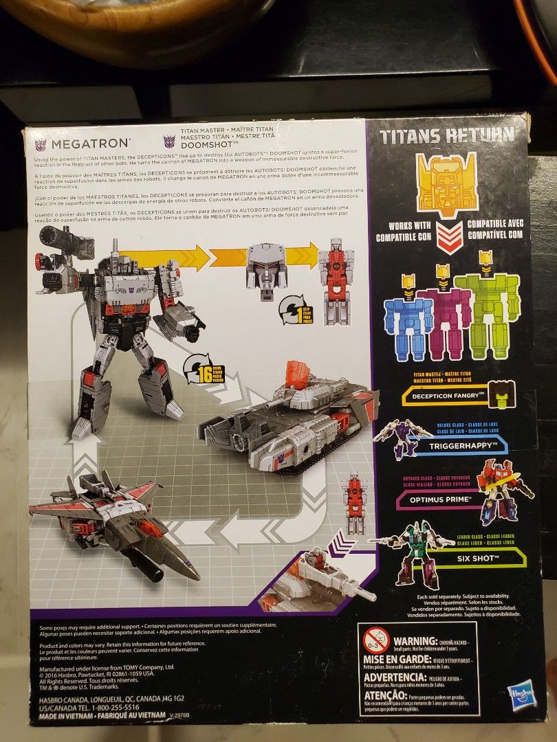 Transformer Titans return megatron siege cybertron wfc decepticon ...