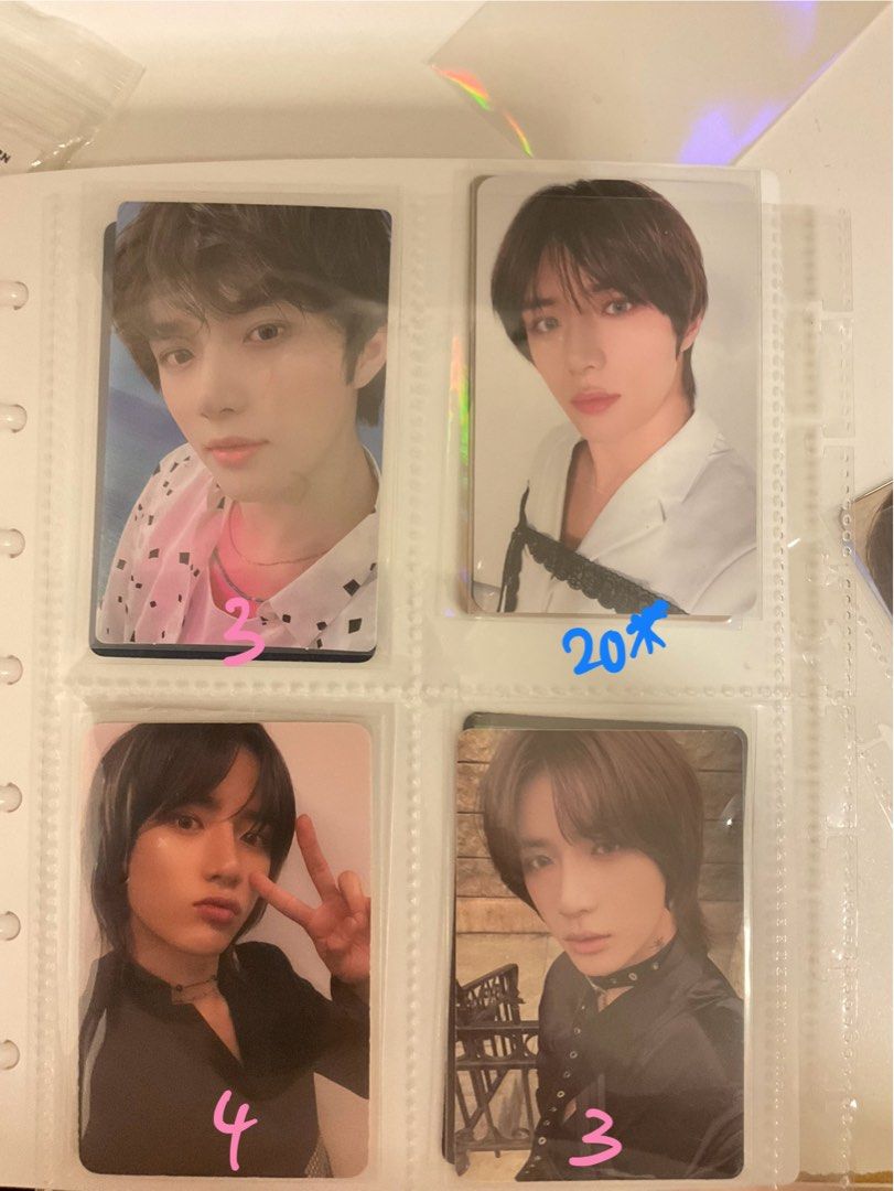txt pc photo card, yeonjun soobin beomgyu taehyun hueningkai ...