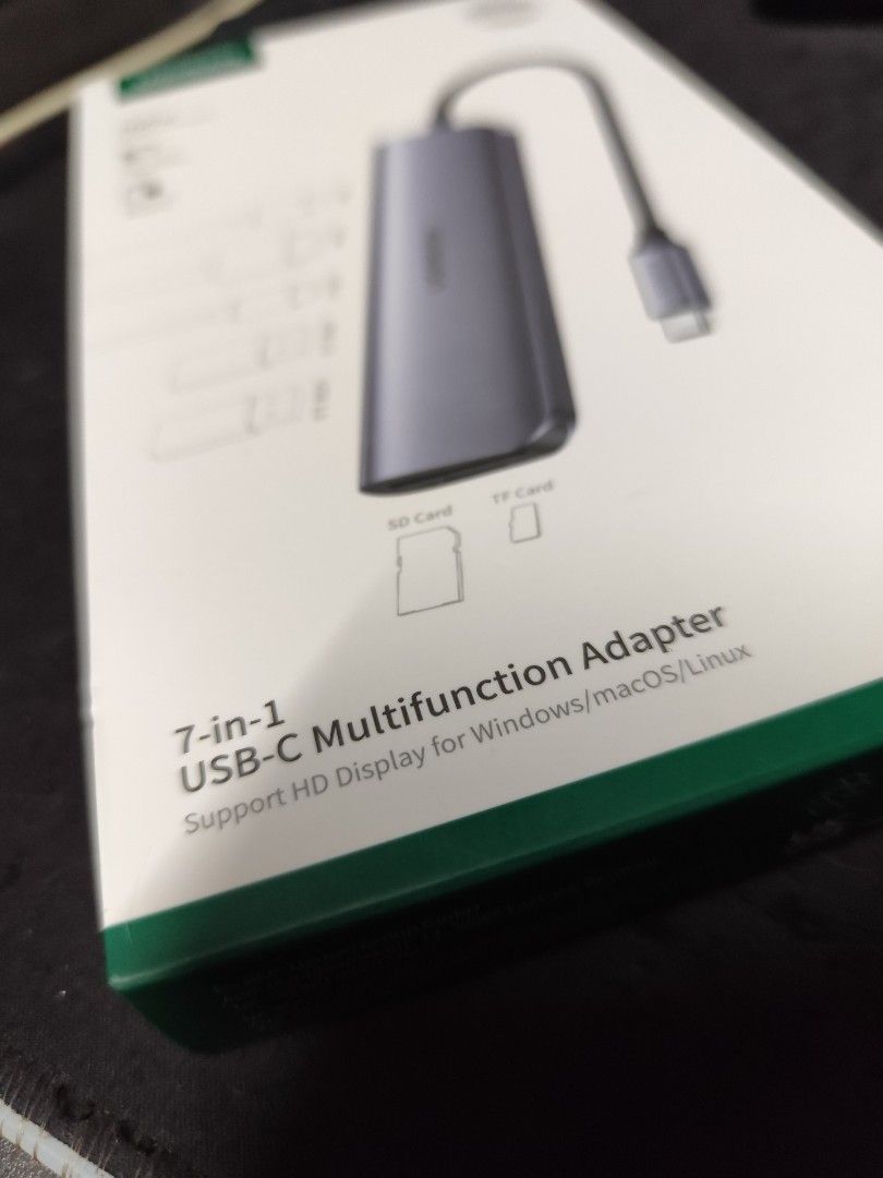 Ugreen 7-in-1 usb-c multifunction adapter, Computers & Tech, Parts ...