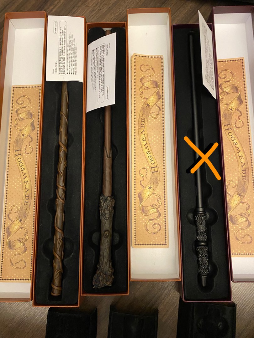 Universal studio Japan Harry Potter interactive wands, Hobbies & Toys ...