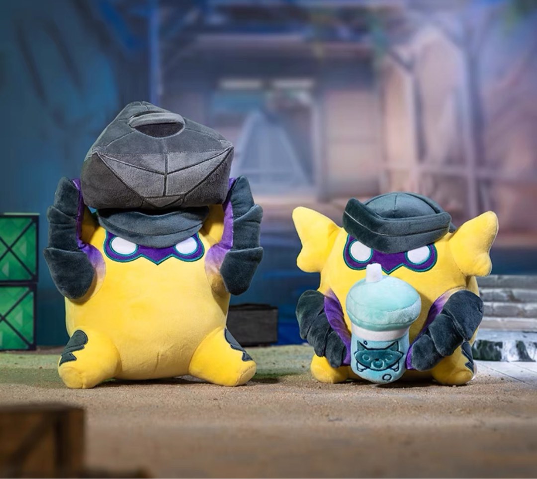 Valorant wingman plush toy riot official merch, Hobbies & Toys, Toys ...