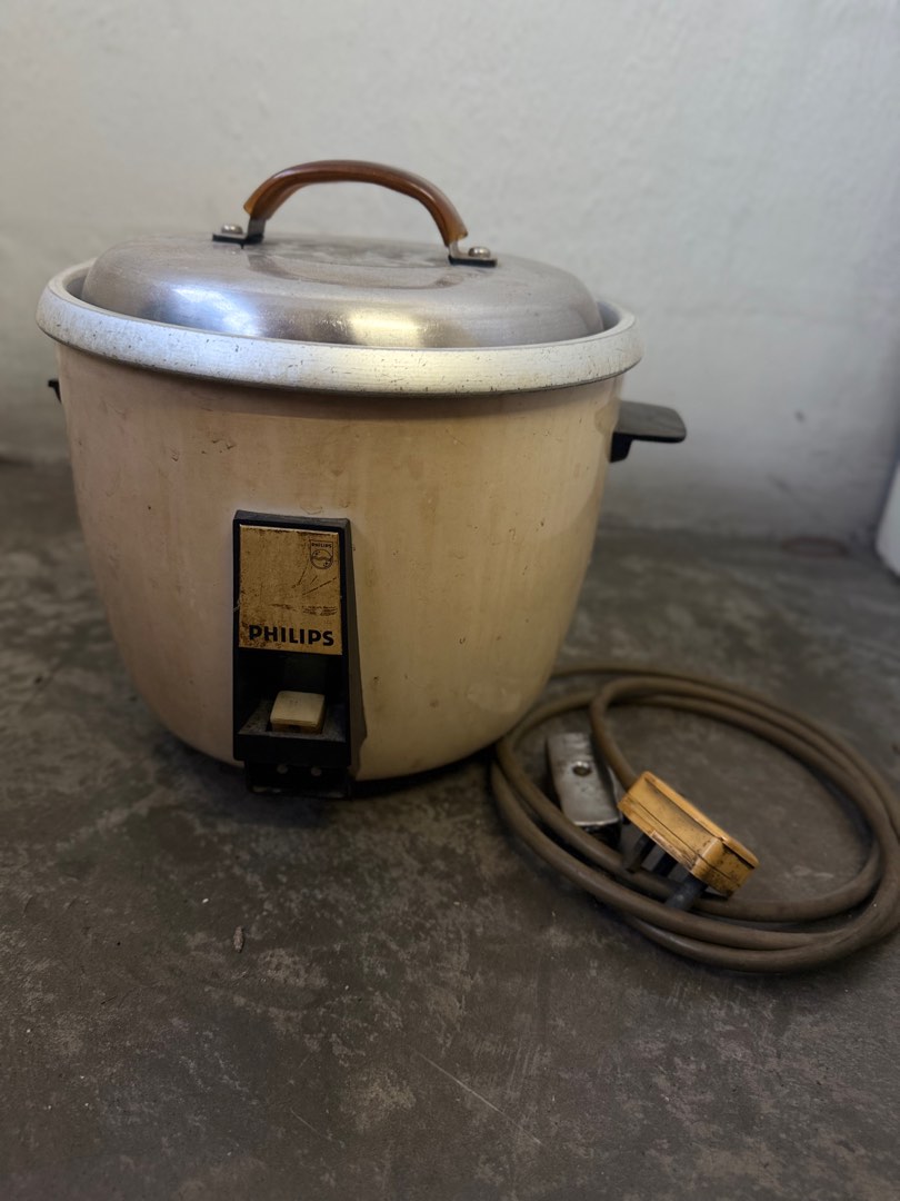 Vintage Philips rice cooker, TV & Home Appliances, Kitchen Appliances ...