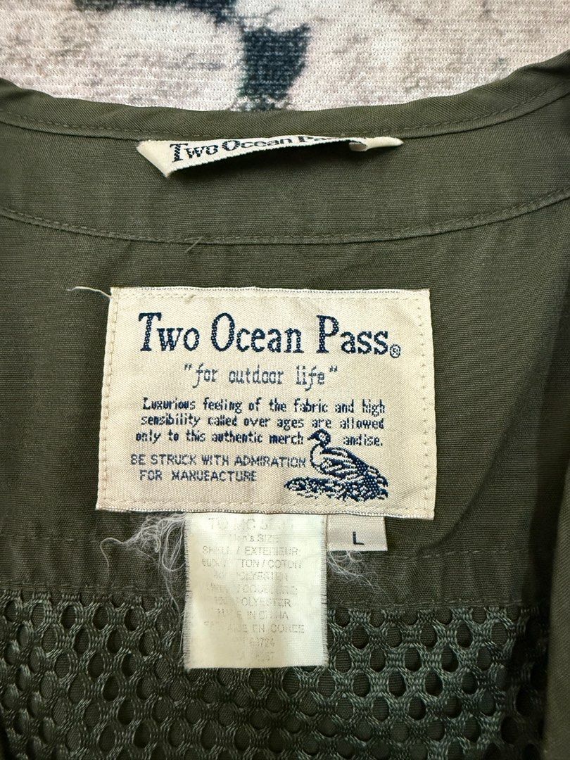VINTAGE TWO OCEAN PASS ULTILITY MULTIPOCKET JACKET VESTS, Men's Fashion ...
