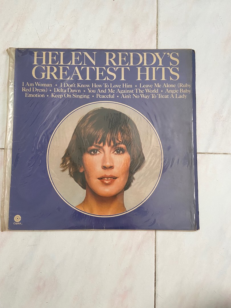 Vinyl Record - Helen Reddy’s Greatest Hits, Hobbies & Toys, Music ...