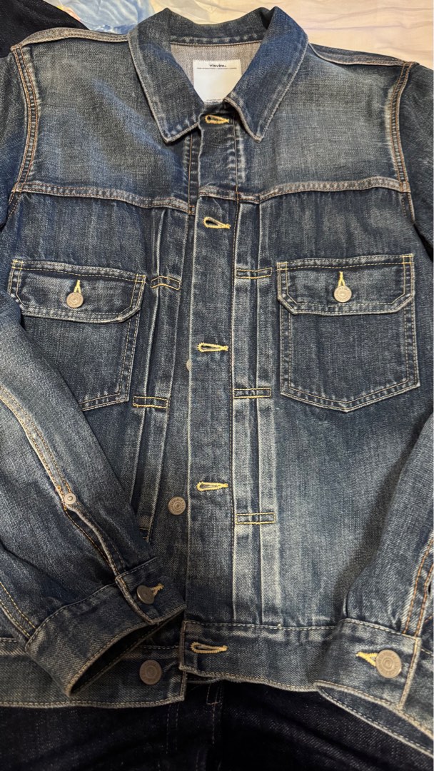 Visvim 101 denim jacket, not levis, 男裝, 外套及戶外衣服 - Carousell