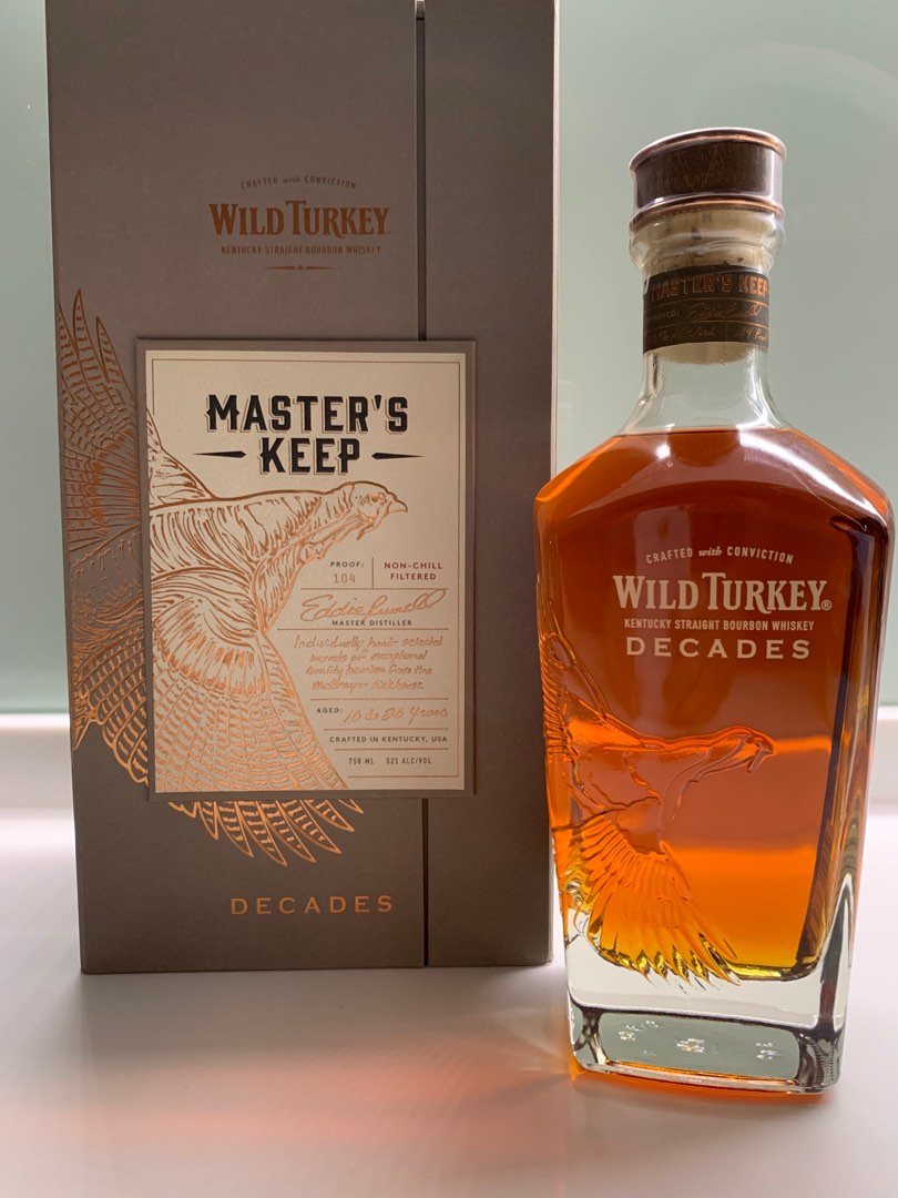 Wild Turkey Masters Keep Decades bourbon, Food & Drinks, Beverages on ...