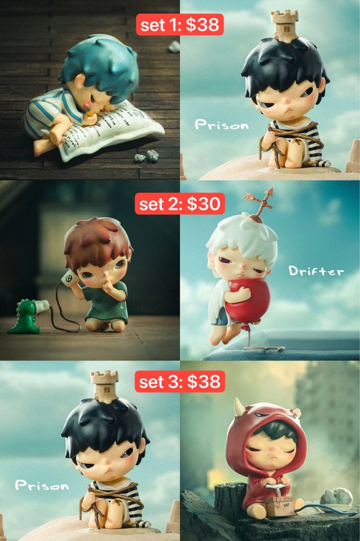 WTS Hirono MIME Series Popmart, Hobbies & Toys, Toys & Games on Carousell