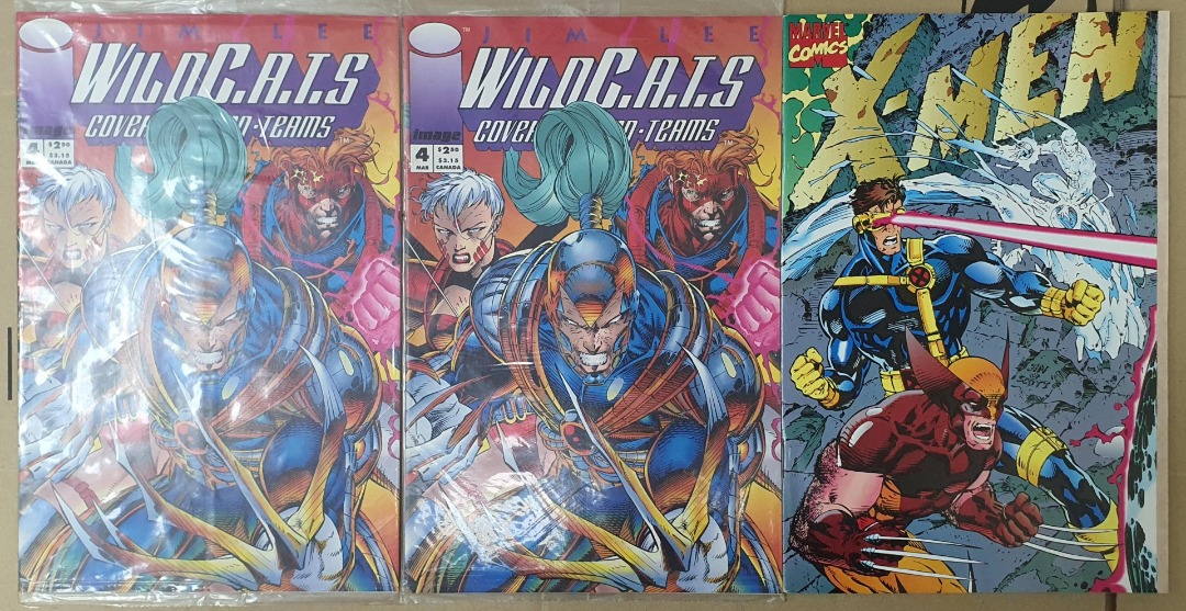 X-Men/Wildcats Jim Lee comics lot (Strictly no COD), Hobbies & Toys ...