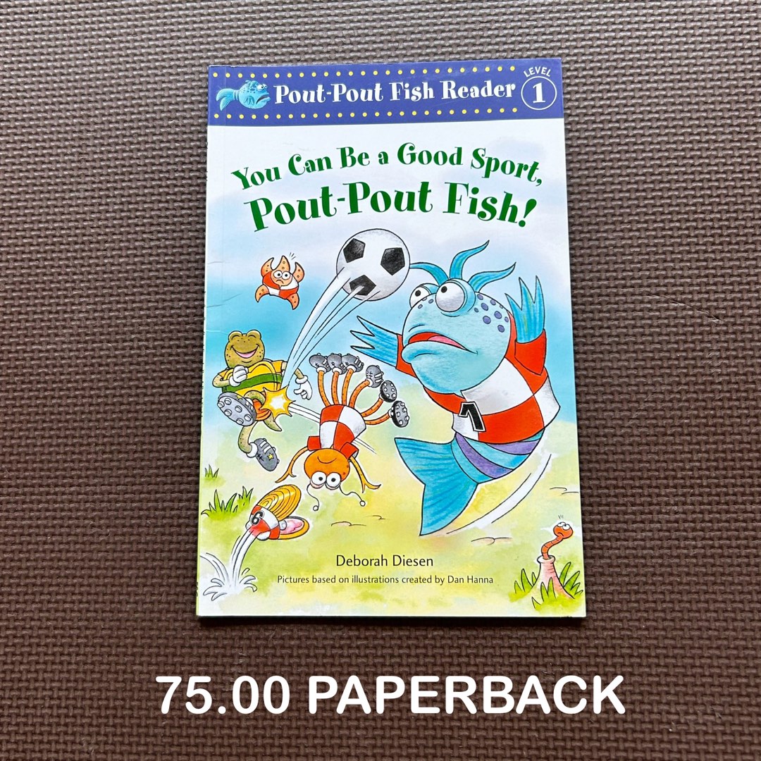 You can be a good sport pout pout fish, Hobbies & Toys, Books ...