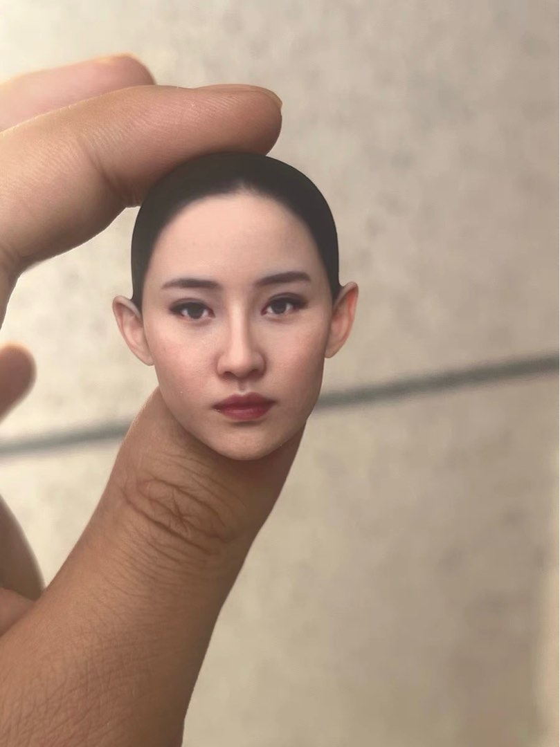 1/6 Liu Yi Fei Head Sculpt for Hot Toys body, Hobbies & Toys, Toys ...