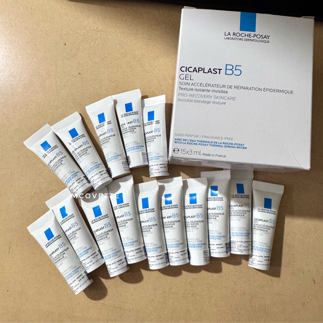 (1PC) La Roche Posay Cicaplast Gel B5 3ml tube - Pelembab Wajah, Kesehatan & Kecantikan, Kulit ...