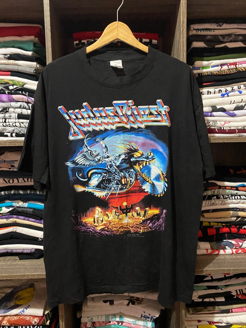 23x29 (XL) vintage 90s band judas priest painkiller tour 1991, Men's ...