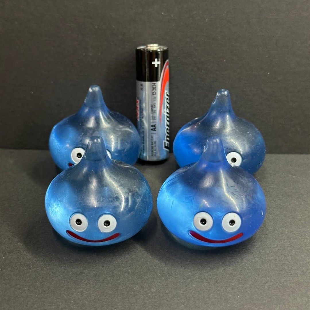 Square Enix Dragon Quest 1.5" Inch Tall Crystal Blue Slime Mascot ...