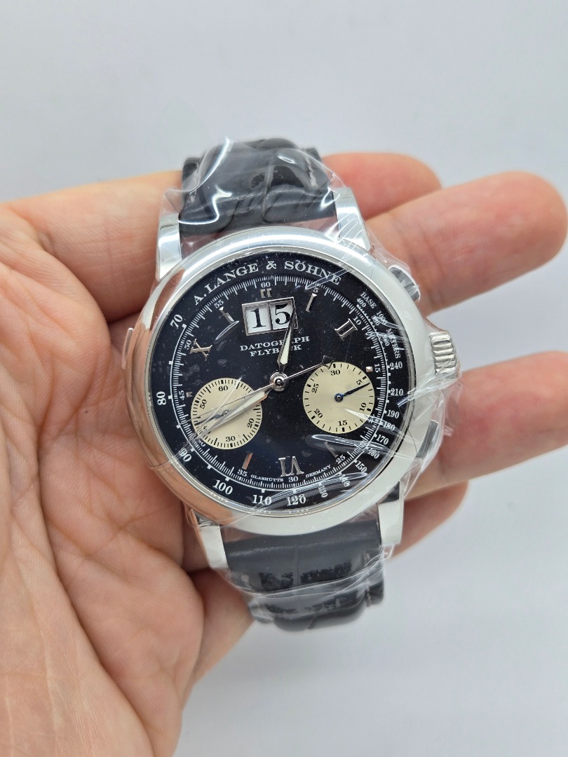 A. Lange & Sohne 403.035 Datograph Platinum Grand Outsized Date ...