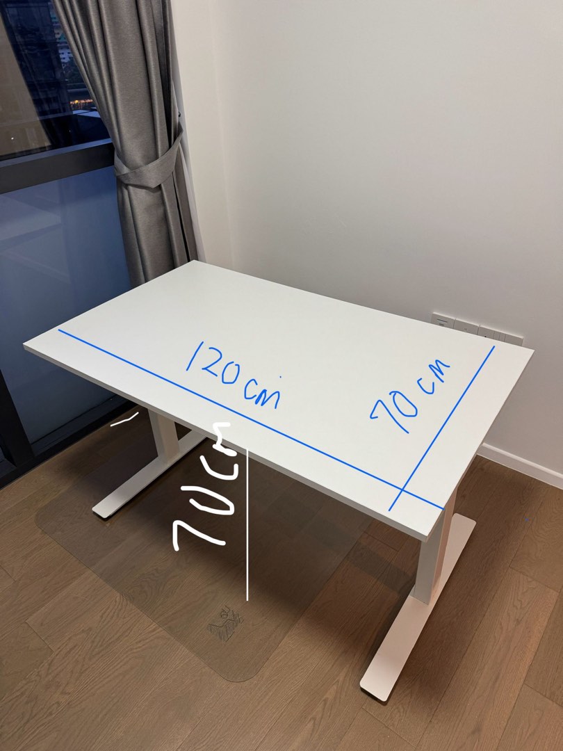 Adjustable height Study Table for sale!, Furniture & Home Living ...
