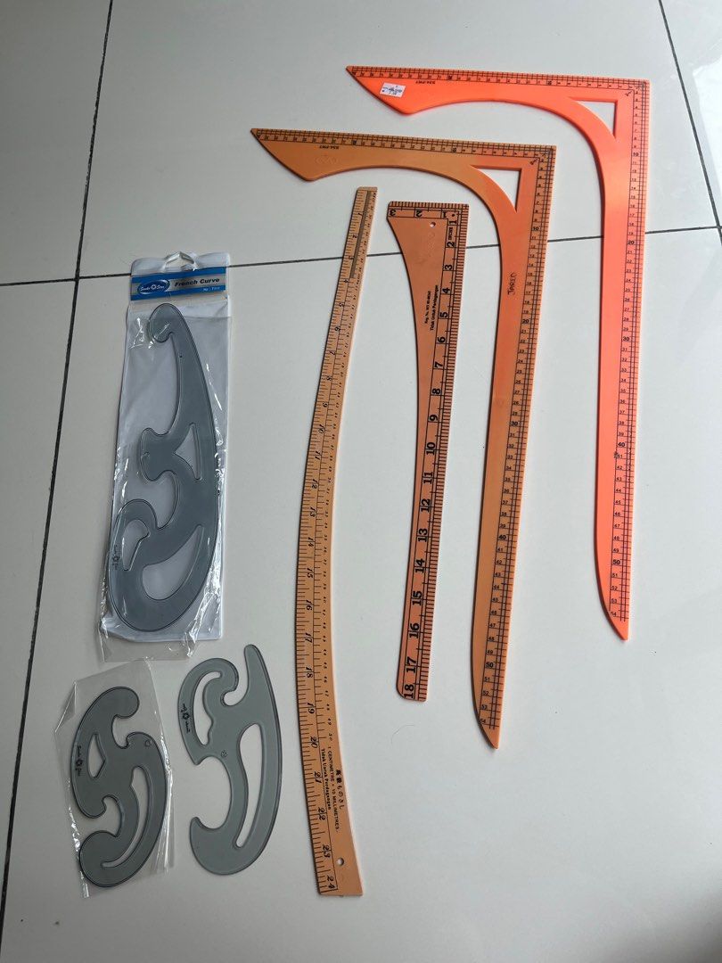*ALL* French Curve/ Drawing Rulers Art, Hobbies & Toys, Stationery ...