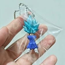 Anime Dragon Ball SSGSS Vegito charm keychain figure trinket swing anik ...