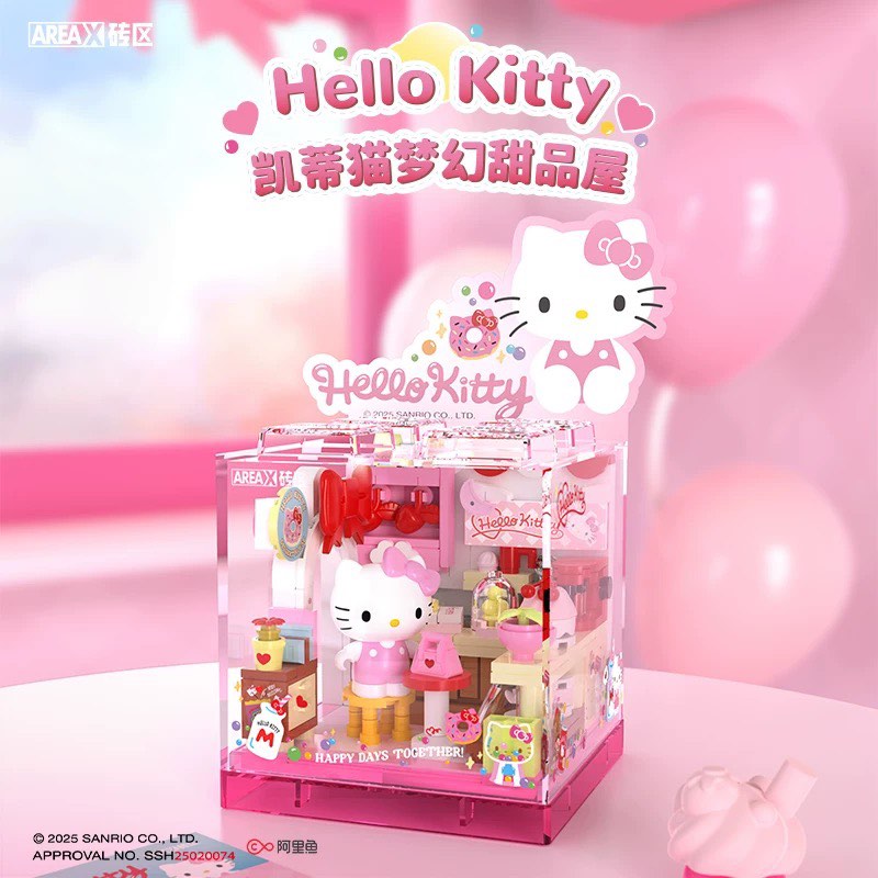Area-X Sanrio Hello Kitty dessert story bricks, Hobbies & Toys, Toys ...