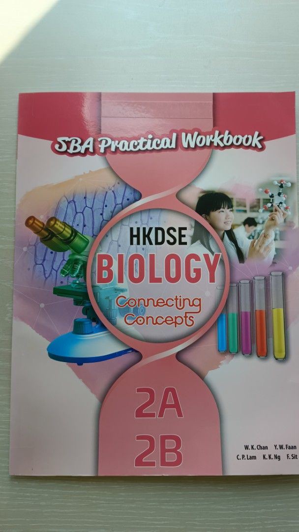 Aristo HKDSE Biology Connecting Concepts SBA Practical Workbook 2A 2B ...
