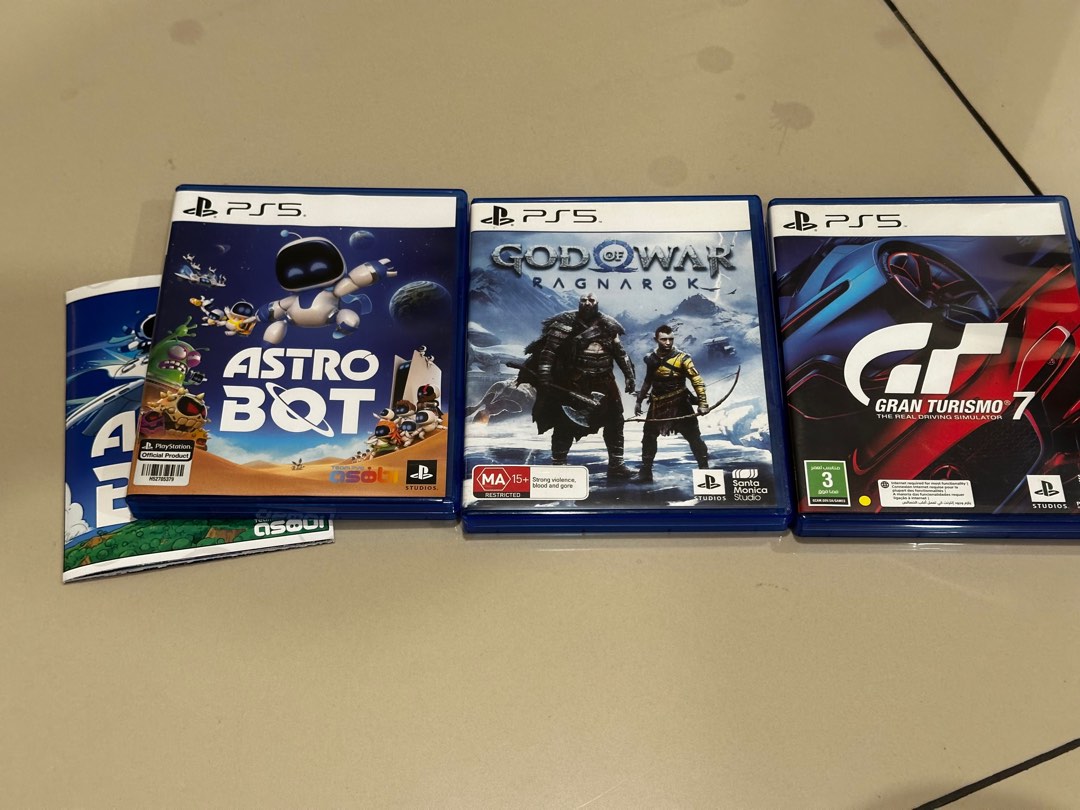 Astro bot, god of war, gran turismo 7, Video Gaming, Video Games ...