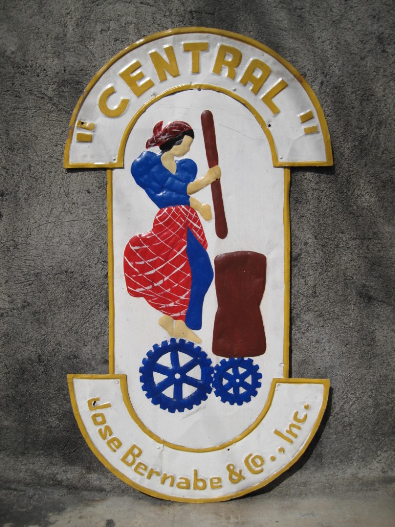 AUTHENTIC 50'S BERNABE RICE MILL TIN SIGNAGE vintage memorabilia ...