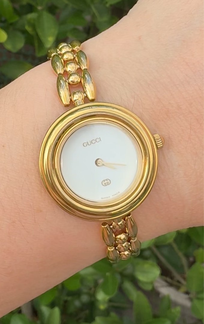 Authentic Gucci bezel watch, Women's Fashion, Watches & Accessories ...