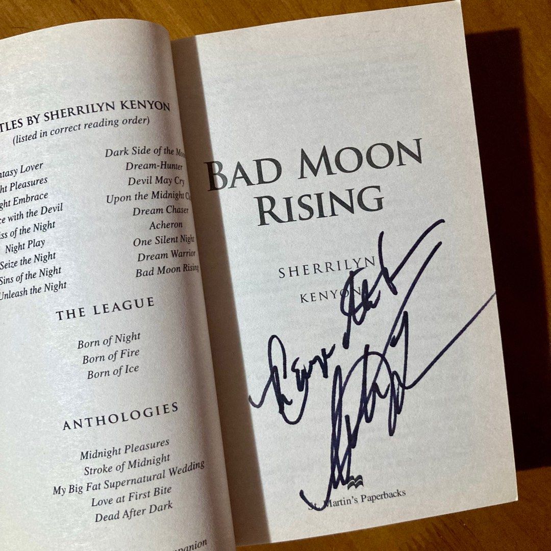 Bad Moon Rising by Sherrilyn Kenyon (Paranormal Romance / Dark-Hunter ...