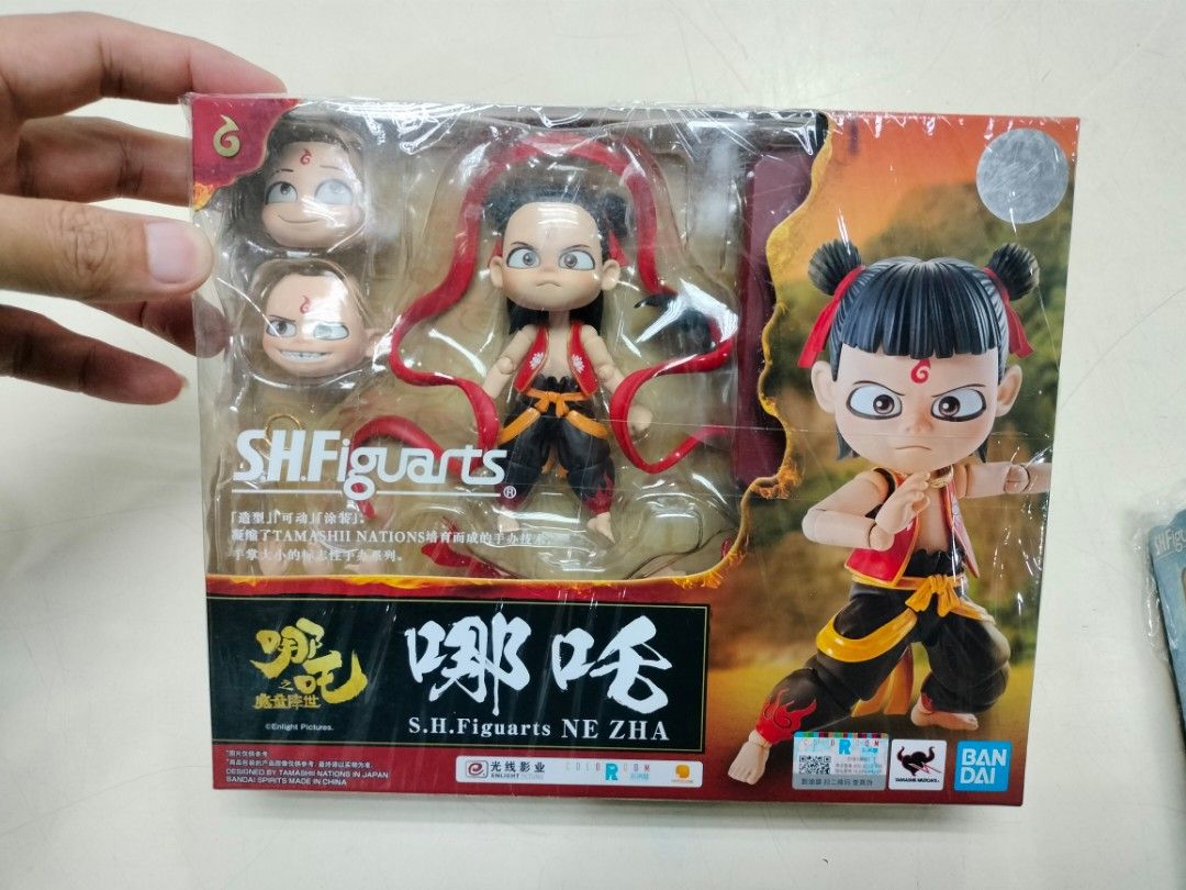 BANDAI SHF 1.0 VERSION NE ZHA / AO BING &SHAO NIAM NE ZHA, Hobbies ...