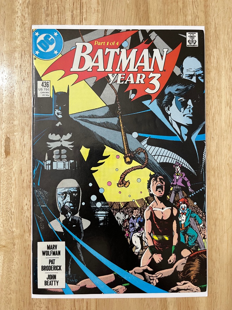 Batman #436 (1989) - 1st App of Tim Drake - Origin of Robin Retold - VF ...