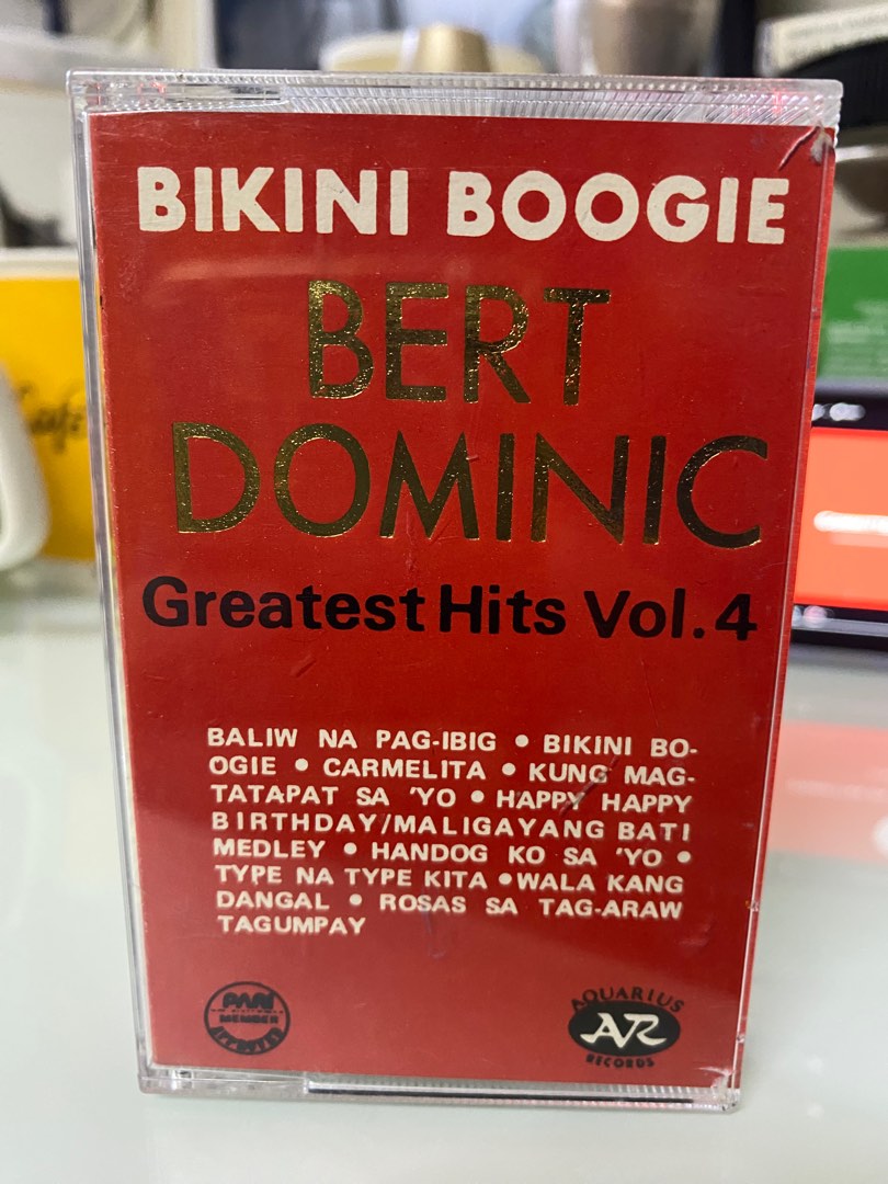 Bikini Boogie - BERT DOMINIC GREATEST HITS VOL. 4 Philippines Original ...