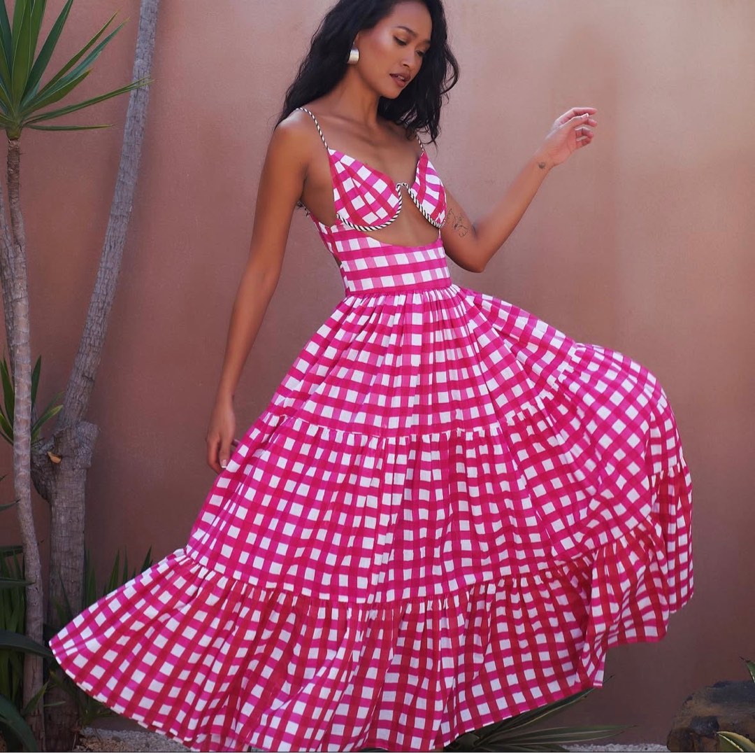 Brand New Momaya Runa Maxi dress, Women's Fashion, Dresses & Sets, Dresses on Carousell