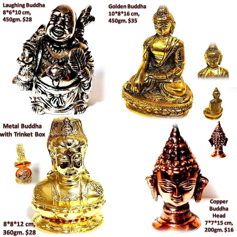 Buddha Idols meditating and laughing Budda, Hobbies & Toys, Memorabilia ...